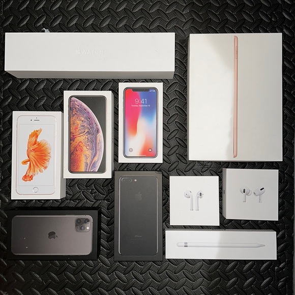 Apple | Other | Empty Boxes Iphone Ipad Iwatch Apple Watch Airpod ...
